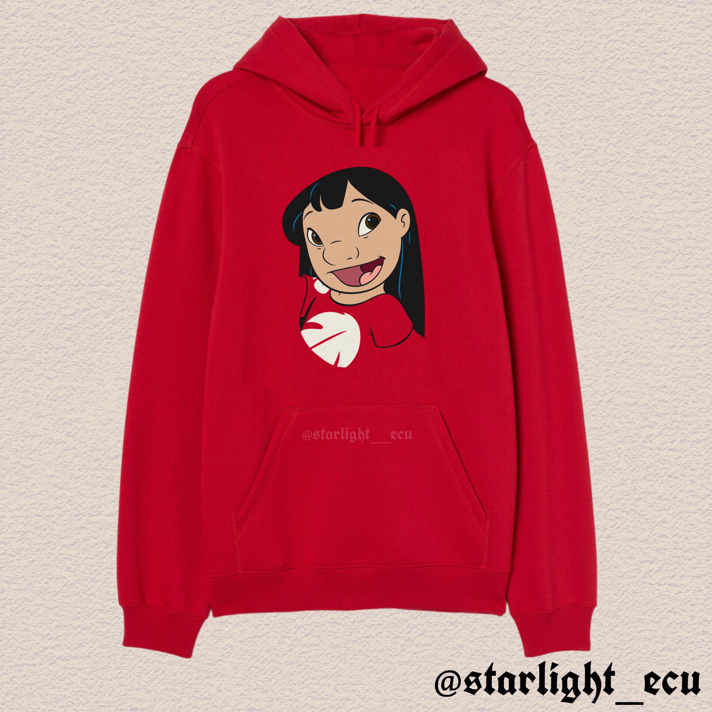 Hoodie lilo face – Starlight Ecuador
